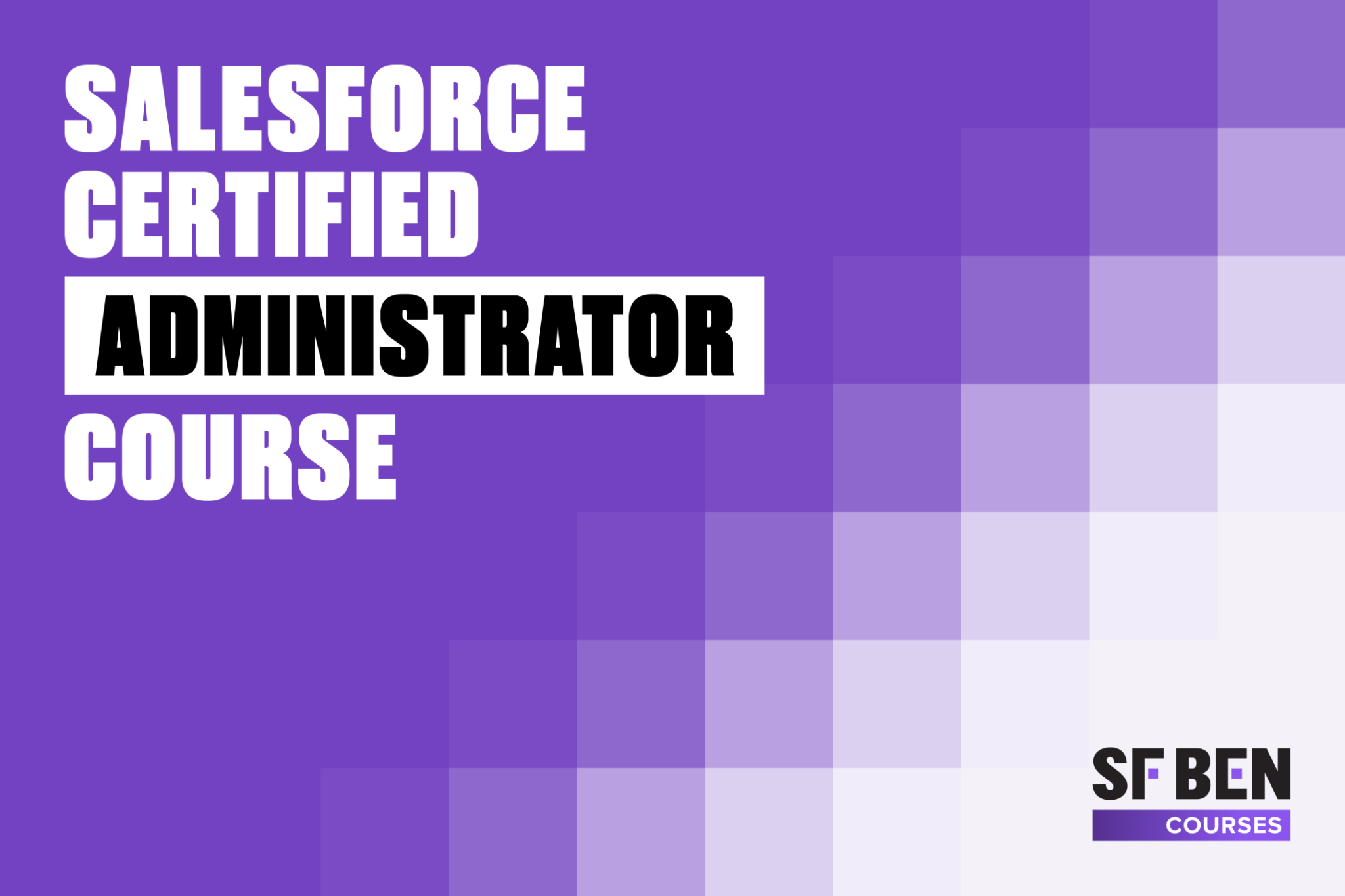 Salesforce Administrator Course Courses