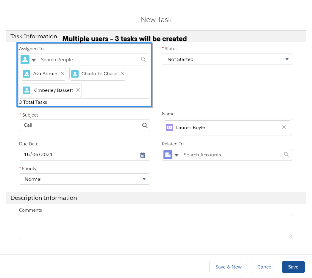 Features of Activity Management – Courses