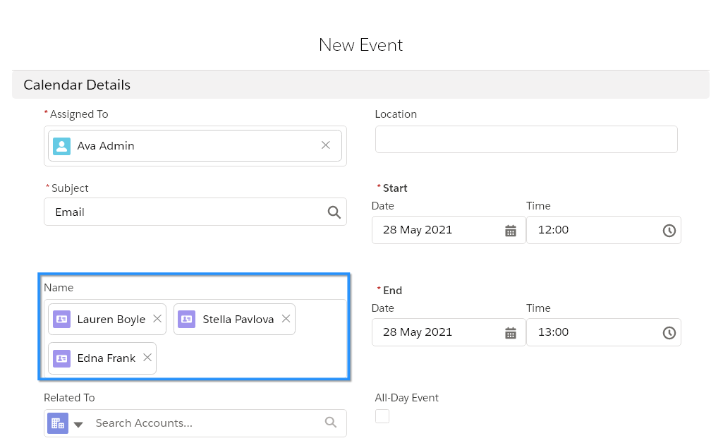 Features of Activity Management – Courses
