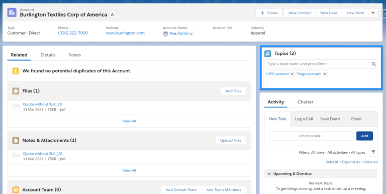 Features of Chatter – Courses