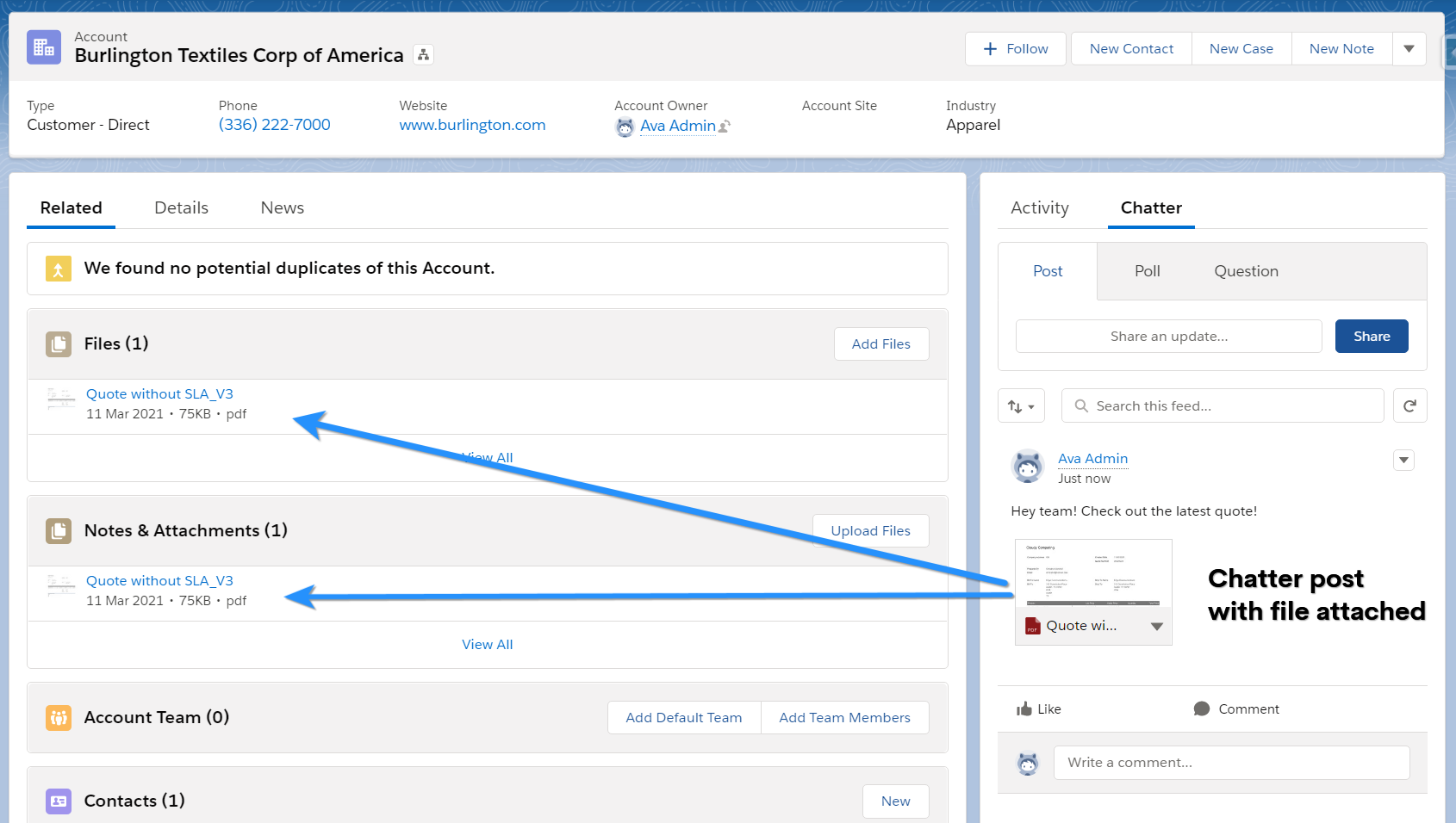 Features of Chatter – Courses