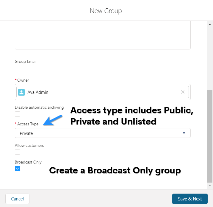 Features of Chatter – Courses