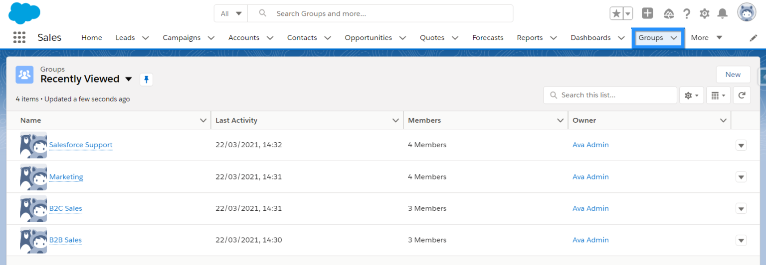 Features of Chatter – Courses