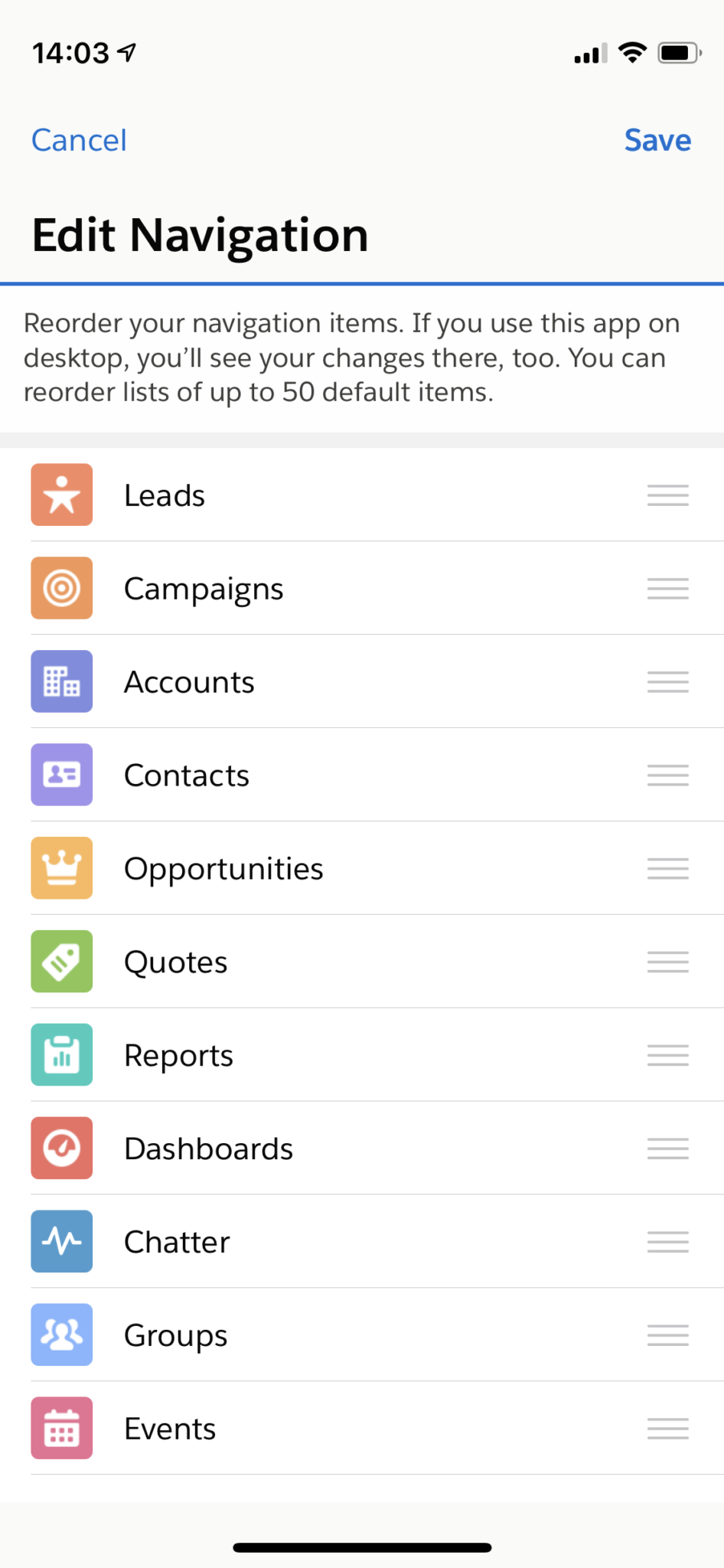 Salesforce Mobile App – Courses