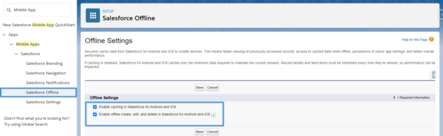 Salesforce Mobile App – Courses