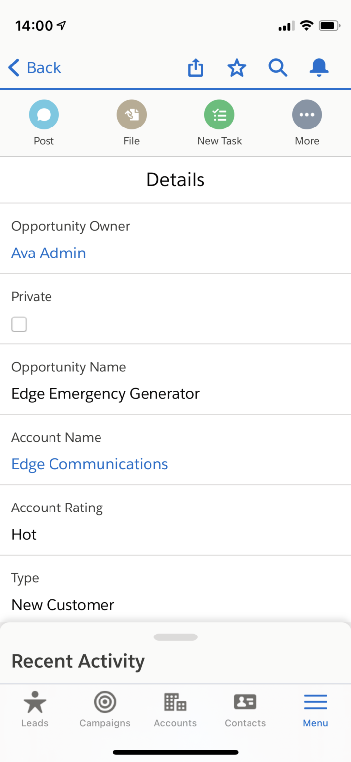 Salesforce Mobile App – Courses
