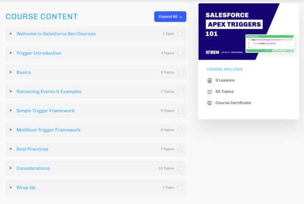 Navigate Your Apex Triggers Course – Courses